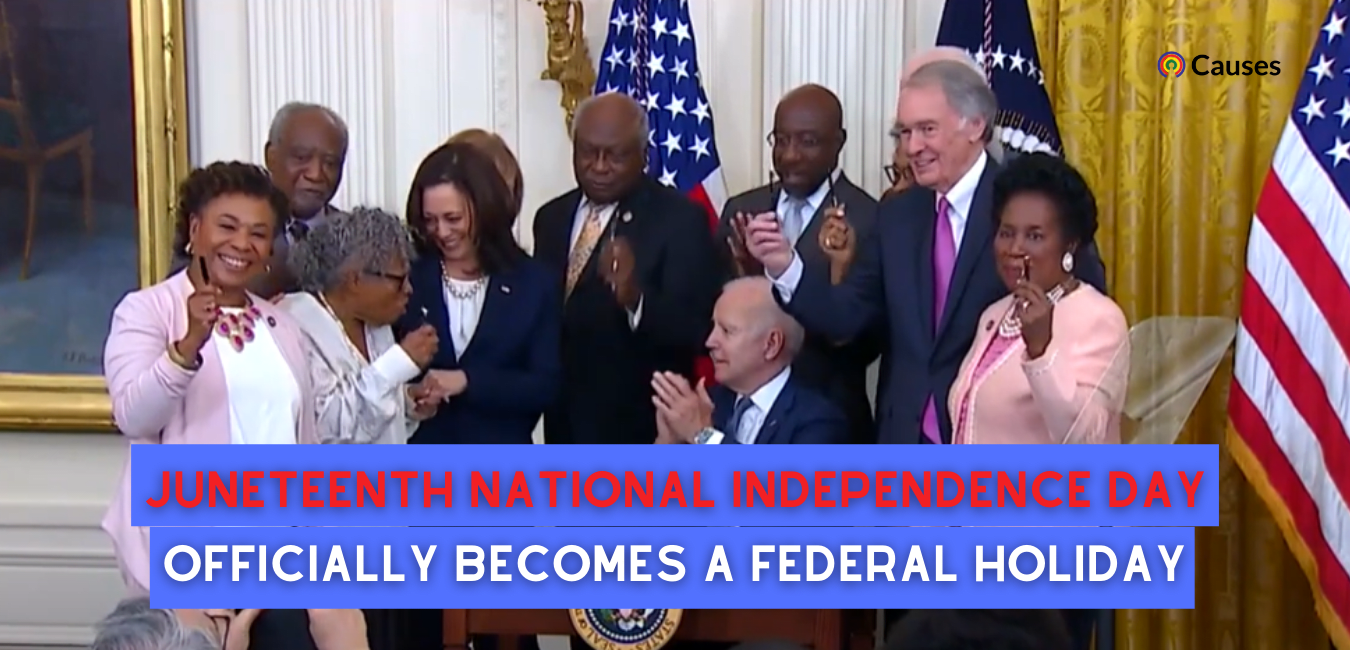 Juneteenth officially becomes a federal holiday - Fuel Our Democracy